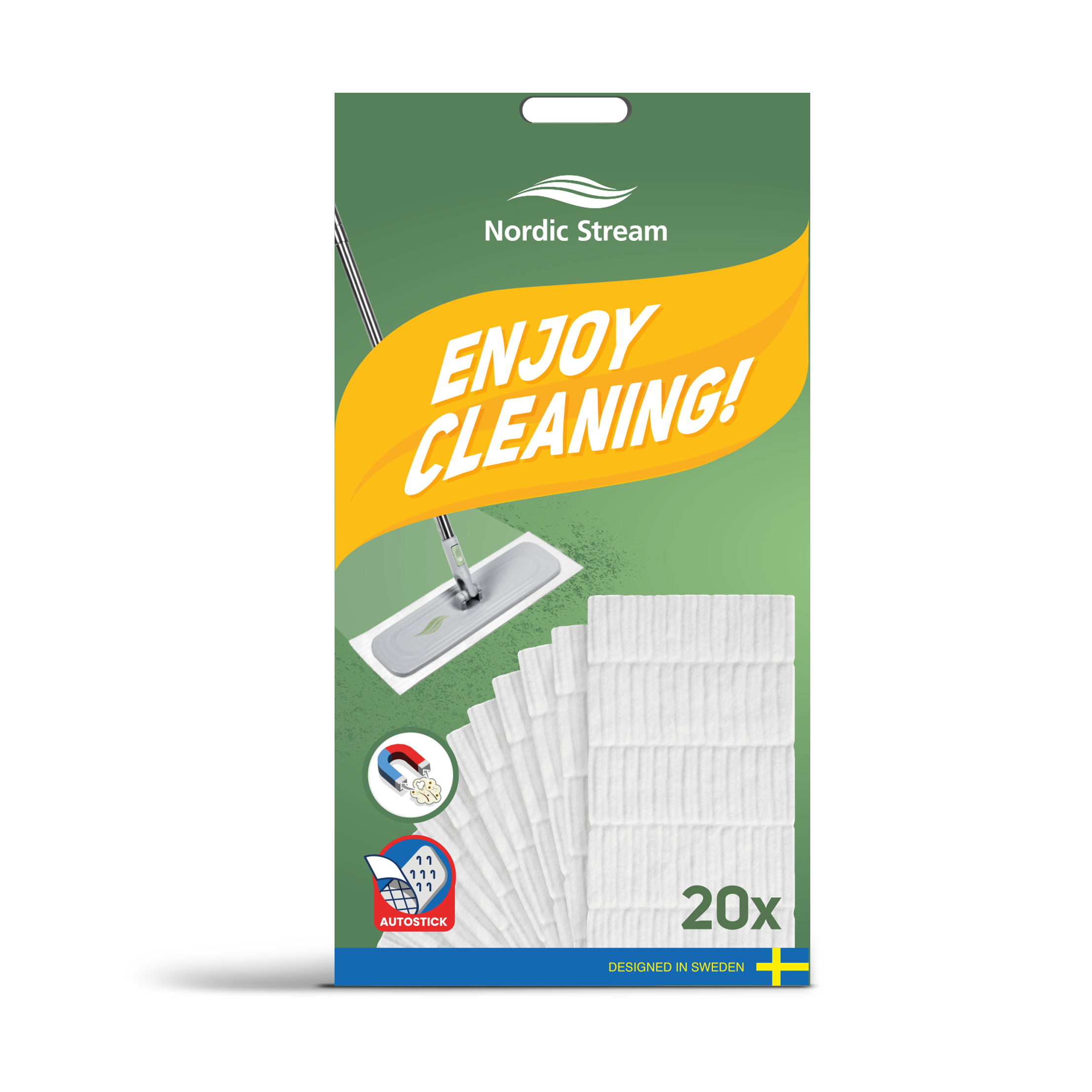 Nordic Stream Streamy Refill Cloth Dry 20pcs – Cookerlicious